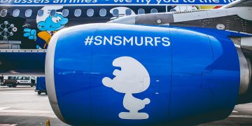 Aerosmurf | Brussels Airlines